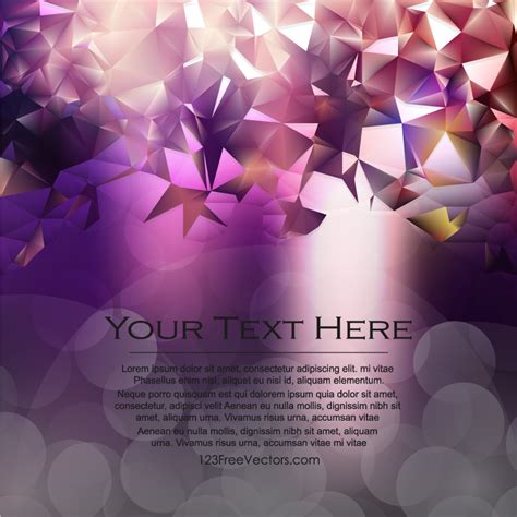 Abstract Dark Color Polygonal Triangular Background