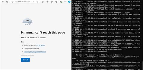 Connection Reset When Connecting To Container General Docker Community Forums