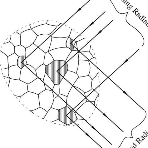 A Schematic Showing How The Bragg Diffraction Of A Neutron Or X Ray