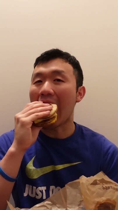 Trying Mcdonalds Sausage Egg And Cheese Mcgriddle Youtube