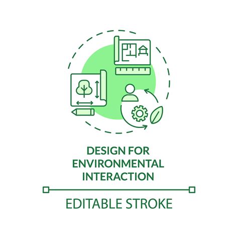 2d Editable Green Design For Environmental Interaction Icon 2d Editable Green Design For Environmental Interaction Icon