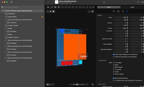 Profile In Tree Structure Developed In Uikit