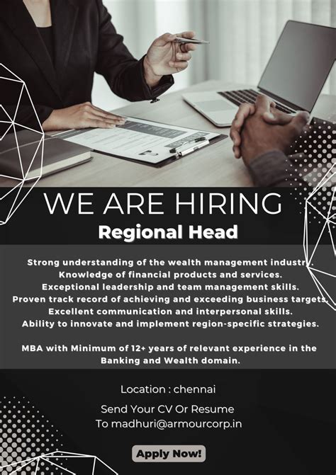 madhuri m on linkedin wearehiring regionalhead wealthmanagement