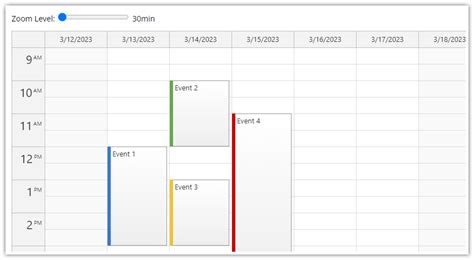 Calendar Zoom Event Calendar Daypilot Documentation Scheduling