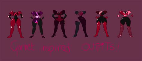 Steven Universe Garnet Inspired Outfits By Isabellevii On Deviantart