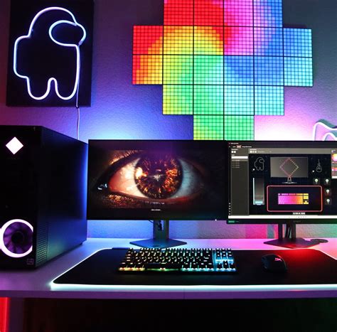 Purple Light Bar Ui