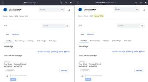 Scoping Your Wikis Liferay Official Documentation Liferay Learn