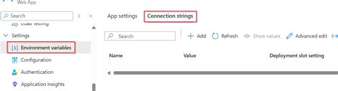 Azure Configuring Sql Server Database Connection String With Angular