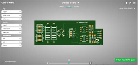 ac light dimmer using triac and esp32