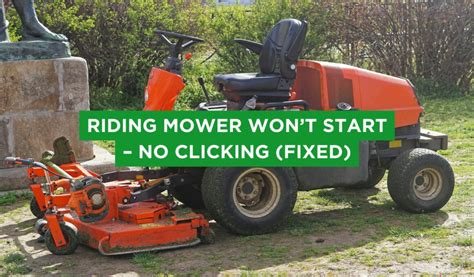 Riding Mower Won't Start - No Clicking (Fixed) | TheGrow