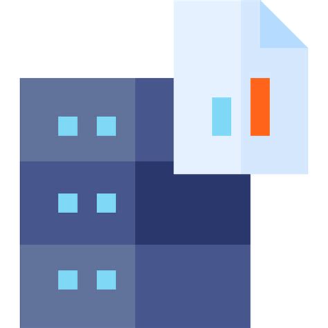 Database Basic Straight Flat Icon