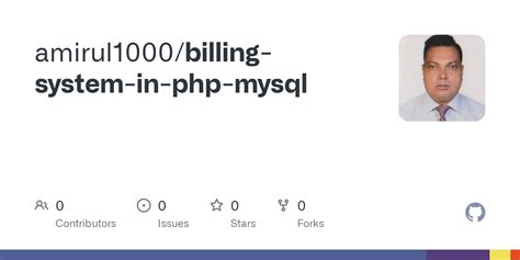 GitHub Amirul Billing System In Php Mysql
