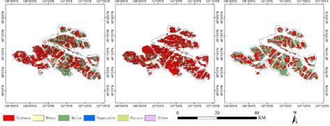 A B Classification Results Based On Proba V And Modis Data C Field Download Scientific