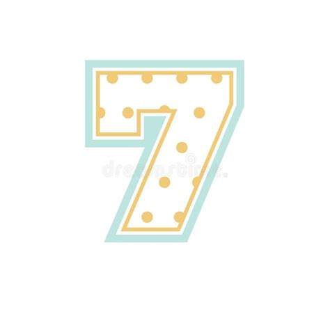 Polka Dot Numbers Stock Illustrations 199 Polka Dot Numbers Stock Illustrations Vectors