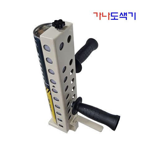 바닥도색기 주차선도색기 스프레이페인트스텐실 레터링스프레이건핸드 건스프레이거치대