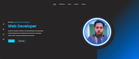 Abdulrehman Siddiqui On Linkedin Dy Uvfvb Create A First Time Portfolio With