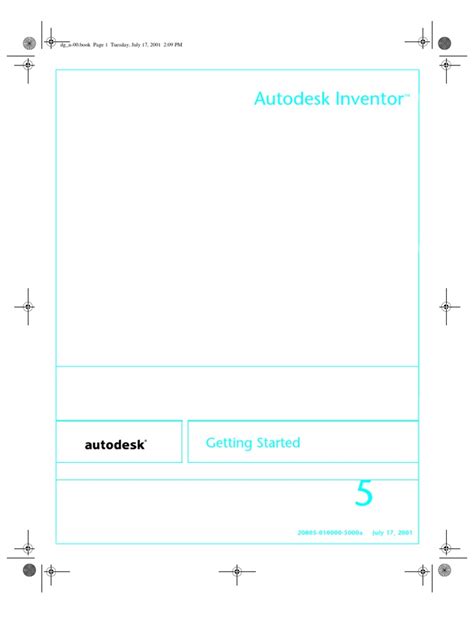Autodesk Inventor 5 Getting Started Pdf Auto Cad Autodesk