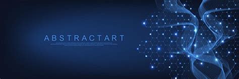 Premium Vector Technology Abstract Hexagons Connection Digital Data