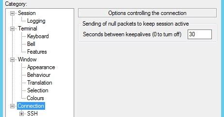How To Prevent Putty Session Being Inactive IT Land Linux Solutions