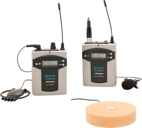 univox eh 101 personal communicator with built in t coil and neck loop