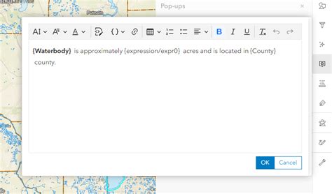 solved huge empty space in custom popup when displayed in esri