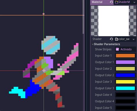 8 Color Colorswap Godot Shaders