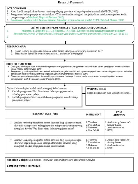 Research Framework Templatedoc