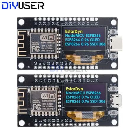 NodeMCU ESP V Development Board With Inch OLED Display CH ESP F WiFi Module TYPE