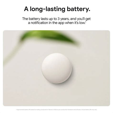 Google Nest Temperature Sensor 2nd Gen 1 Pack Up To 3 Year Battery Compatible With Nest