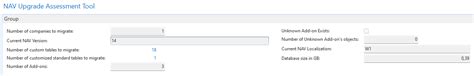 NAV Upgrade Assessment Tool