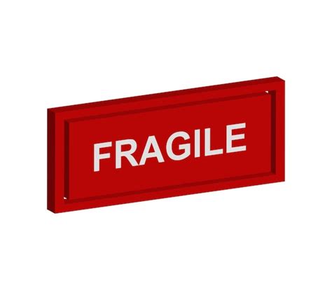 Premium Vector Fragile Sign