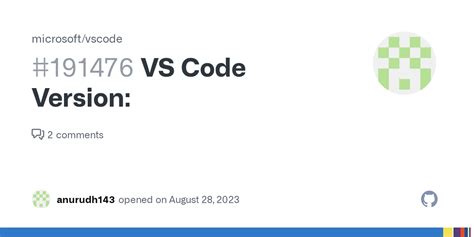 Vs Code Version · Issue 191476 · Microsoftvscode · Github