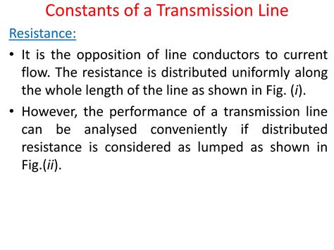Transmission And Distribution Line Parameterspptx