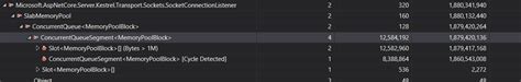 memorypool in socketconnectionlistener leaks after high load · issue