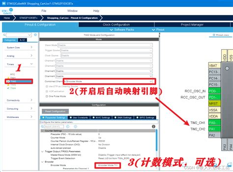 Stm32系列hal库 ——定时器编码器正交解码模式hal Encoder模式 Csdn博客