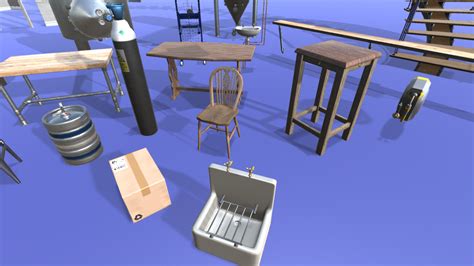 Pub And Micro Brewery Modular Asset Pack