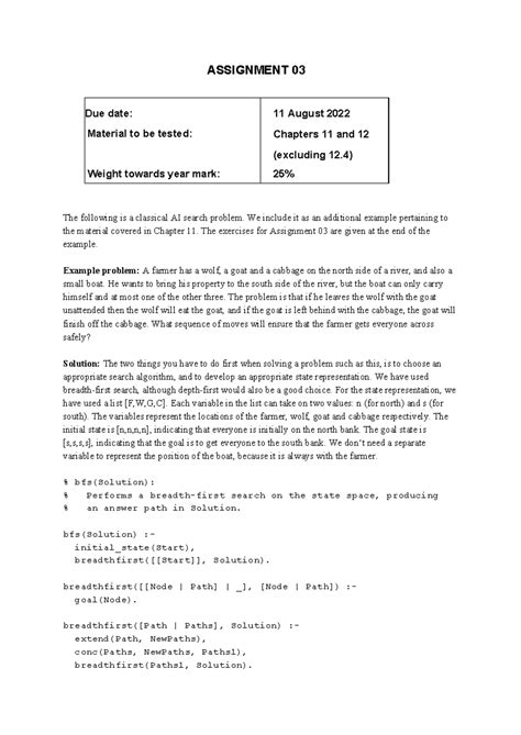 cos4851 2022 assignment 3 assignment 03 due date material to be