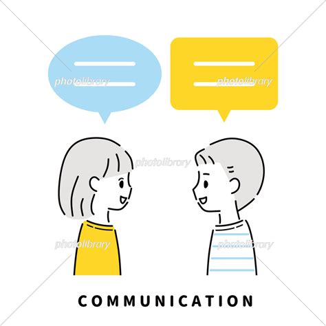 コミュニケーション 会話 イラスト素材 6652217 フォトライブラリー Photolibrary