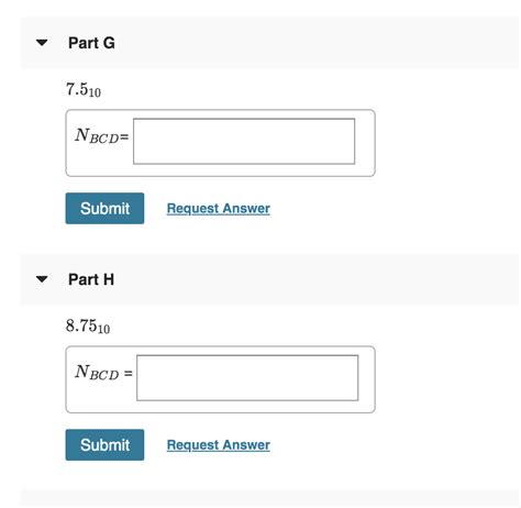 Solved Express The Following Decimal Numbers In Binary Form Chegg