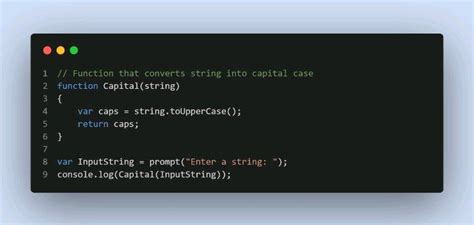 Hello Everyone Sharing A Simple Javascript Code Using Function That Converts String Into