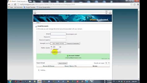 How To Create Email In Cpanel Part1 Youtube