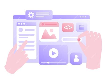 ウェブ開発プログラミング言語 css html ui プログラマー カートゥーンキャラクター ウェブサイト開発 コーディング フラットベクトル
