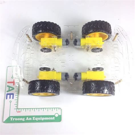 Khung Xe Robot 4wd Khung Robot 4 Bánh Trường An Equipment