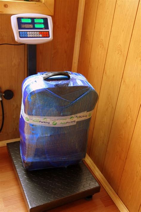 Услуга бесплатной упаковки багажа - autoparking24