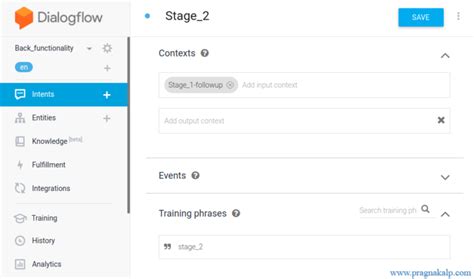 Dialogflow Tutorial Back Functionality In Chatbot Using Python Django