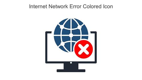 Internet Network Error Colored Icon In Powerpoint Pptx Png And Editable