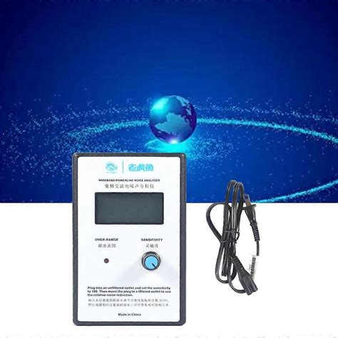 Lcd Wideband Power Noise Analyzer Ac 110 120v Power Noise Analyzer Tester Emi Measuring With Us