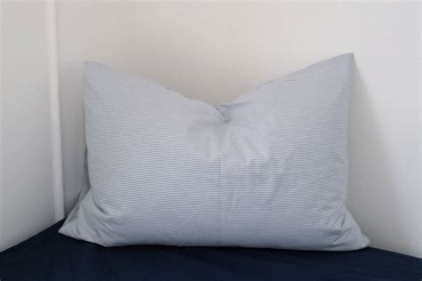 비콤마디 블루 스트라이프 베개커버 2size 위시버킷