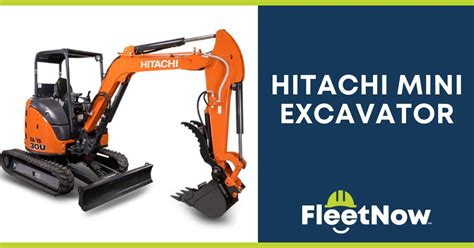 Hitachi Mini Excavator Fleetnow
