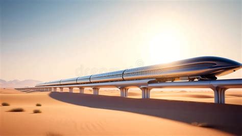 A Futuristic Hyperloop Capsule Threading Stock Video Video Of Rugged